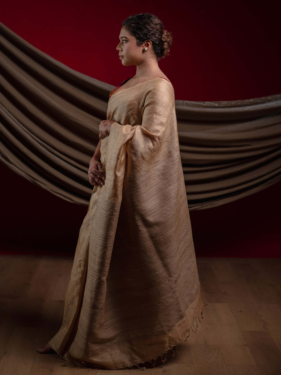 Purala Muga Silk Saree – The Silk Chamber